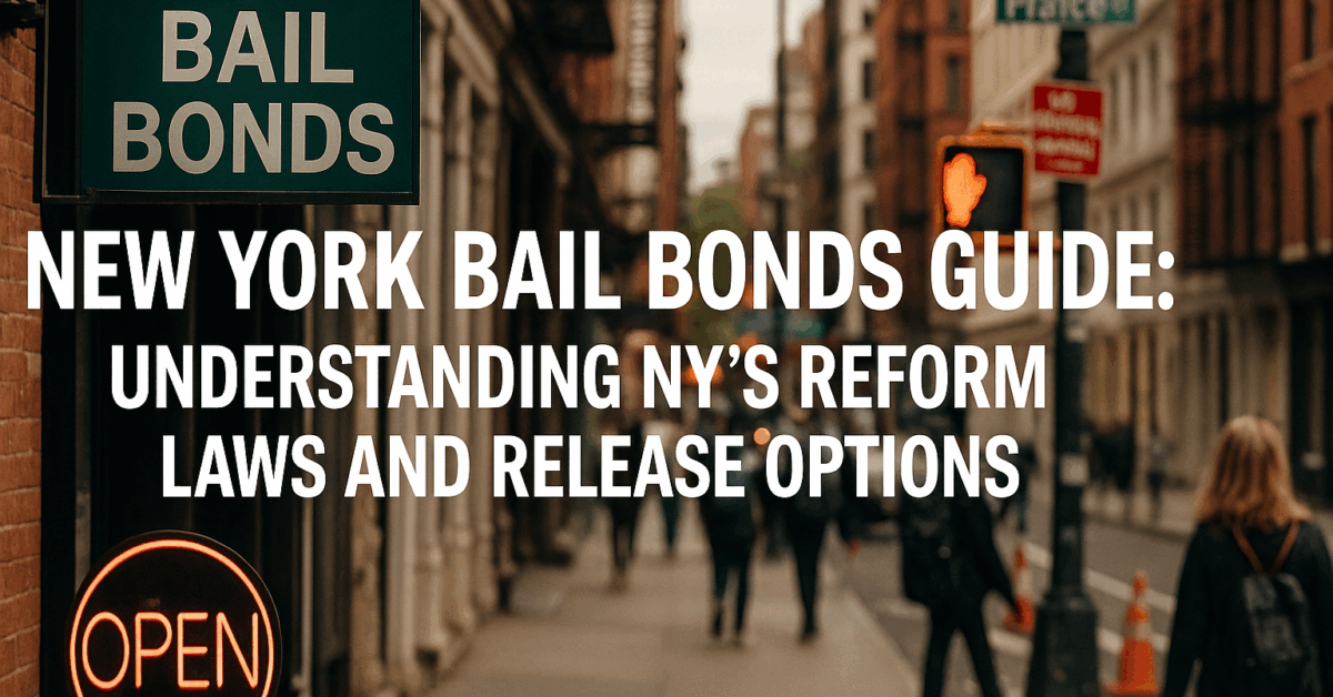 New York Bail Bonds Guide: NY Bail Reform & Release Options